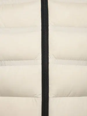Moncler Alete Jacket With Logo Trim Hood