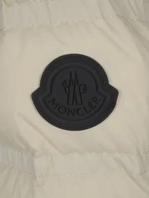 Moncler Alete Jacket With Logo Trim Hood