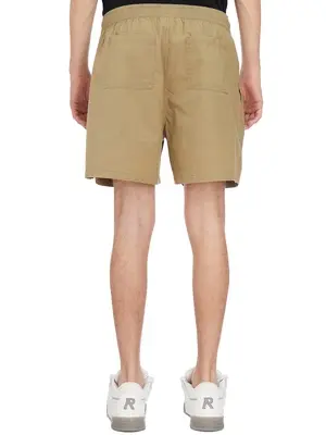 REPRESENT Elastic Waist Logo Detail Shorts