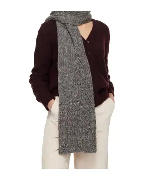 MAISON MARGIELA Ribbed-knit Wool Scarf