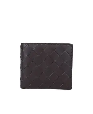 Bottega Veneta Bottega Veneta Intrecciato Bi-Fold Wallet Fondant