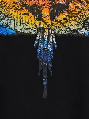 MARCELO BURLON COUNTY OF MILAN Icon Wings Hoodie - Black