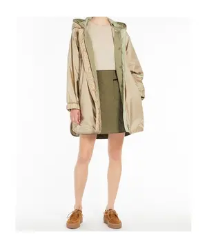 Max Mara Belted Drawstring Coat