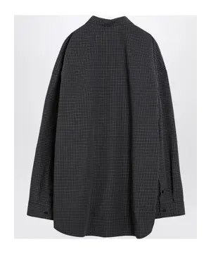 Balenciaga Checked Oversized Shirt