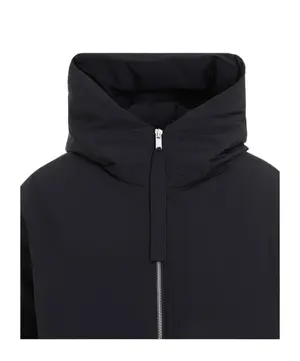 JIL SANDER Padded Zipped Down Jacket - Black