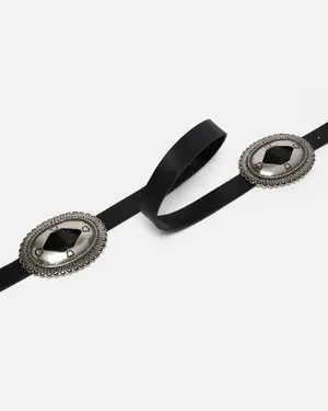 Pinko Belt With Large Engraved Buckle