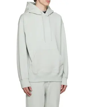 Y3 Logo Patch Drawstring Hoodie
