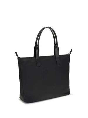 Dolce & Gabbana Logo Patch Shopping Bag - Black