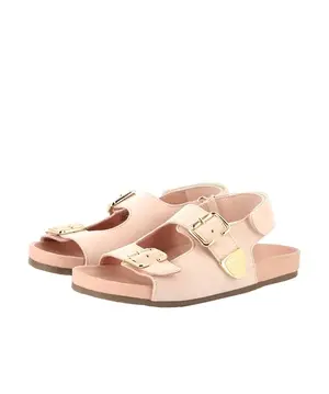 Chloé Open-toe Buckled Flat Sandals