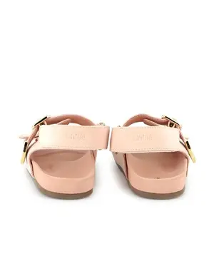 Chloé Open-toe Buckled Flat Sandals