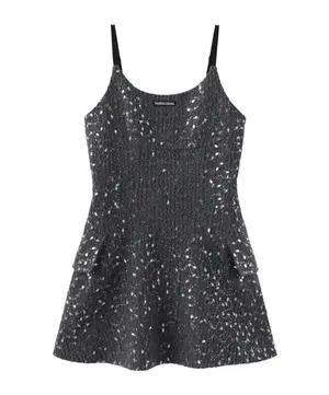 Marissa Chiara Embellished Suspender Dress