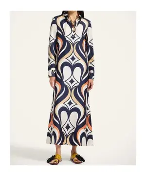 La DoubleJ Printed Shirt Dress