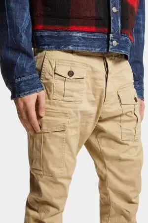Dsquared2 Sexy Cargo Pants - Light Brown
