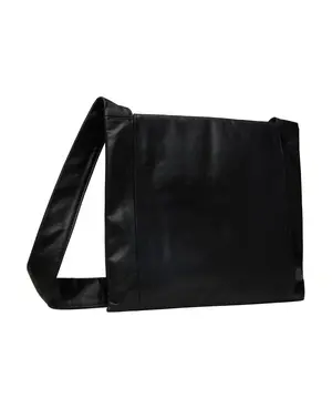 Our Legacy Logo Shoulder Bag - Black