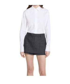 Gucci Cotton Poplin Embroidered Shirt - White
