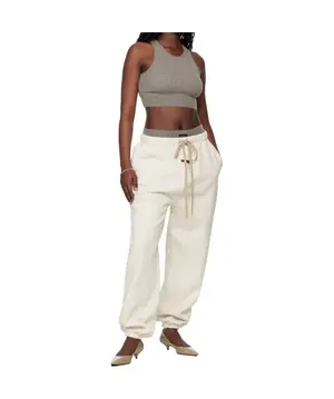 Fear Of God Waffle Knit Cropped Top