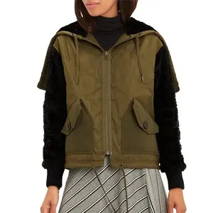 Alexander McQueen Hooded Casual Jacket