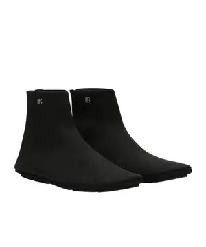 Dolce & Gabbana Stretch Mesh Ankle Boots