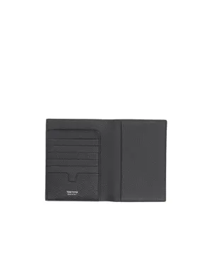 TOM FORD Hammered Leather Passport Holder