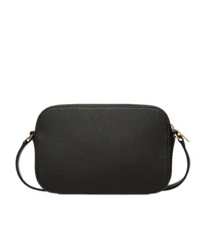 Bally Lock Me Small Grained Leather Crossbody Bag