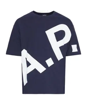A.p.c. Logo-printed Cotton T-shirt