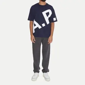 A.p.c. Logo-printed Cotton T-shirt