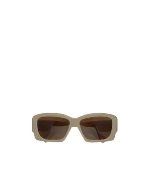 Linda Farrow Full Frame Sunglasses - Brown