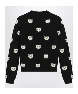 Valentino Garavani All-over Animal Patterned Button-up Cardigan