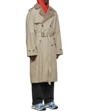 Balenciaga Reversible Double-breasted Trench Coat