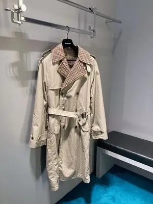 Balenciaga Reversible Double-breasted Trench Coat