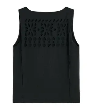 Our Legacy Fair Isle Sleeveless Cut-out Top