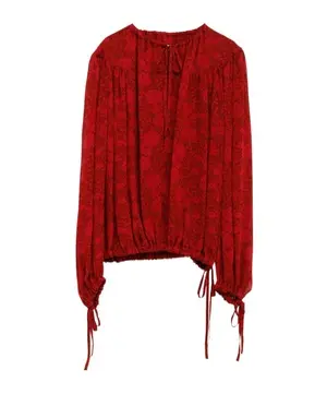 Dries Van Noten Round Neck Long Sleeve Top