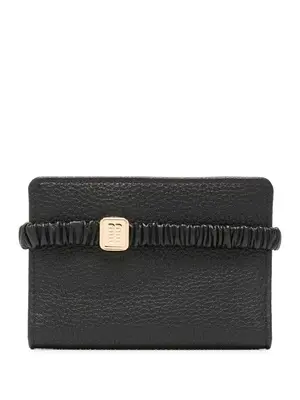 Miu Miu Logo Wallet - Black