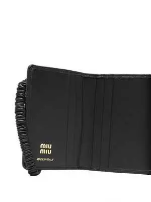 Miu Miu Logo Wallet