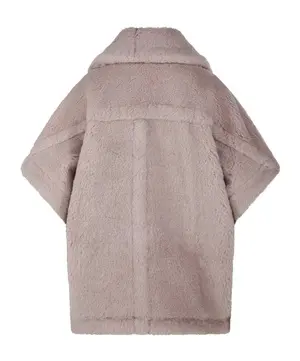 Max Mara Short Sleeved Zip-up Coat - Nude