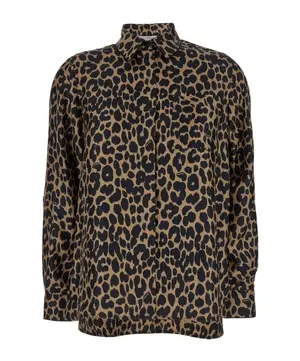 Max Mara Animal Print Shirts For Women