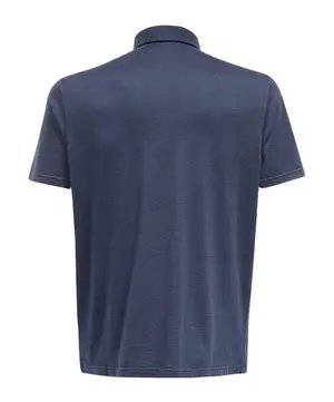 Kiton Short-sleeved Polo Shirt - Blue