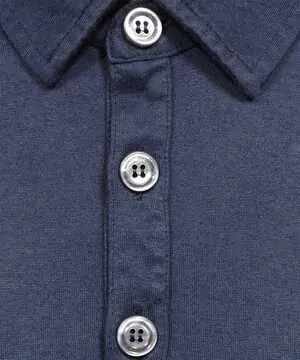 Kiton Short-sleeved Polo Shirt - Blue