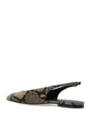 AeydĒ Amelia Slingback Flats - Hazelnut