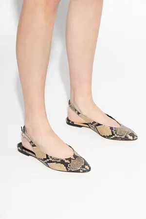 AeydĒ Amelia Slingback Flats - Hazelnut