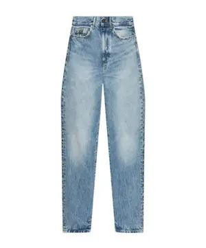 Versace Logo-patch Studded Jeans