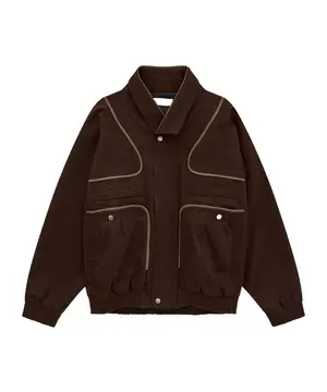 KIKO KOSTADINOV Contrast Piped Jacket - Black