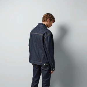 Gucci Collared Button-up Denim Jacket