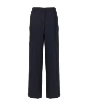 P.a.r.o.s.h Wide-legged Casual Pants - Black