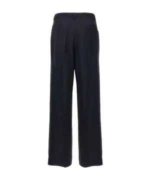 P.a.r.o.s.h Wide-legged Casual Pants - Black