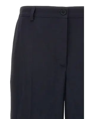 P.a.r.o.s.h Wide-legged Casual Pants - Black