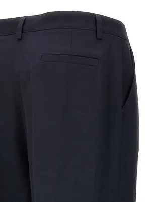 P.a.r.o.s.h Wide-legged Casual Pants - Black