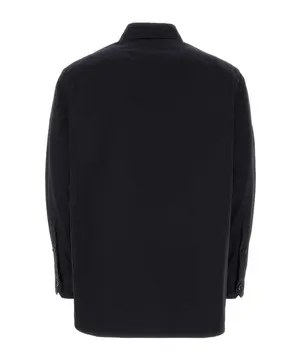 Valentino Garavani Vlogo Plaque Straight Hem Shirt