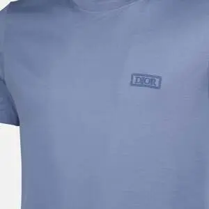 Dior Logo Embroidered Crewneck T-shirt