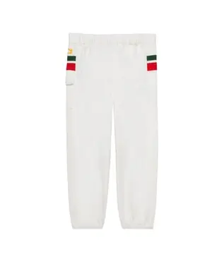 Gucci Original Tapered Jeans With Embroidered Logo And Stripe Details